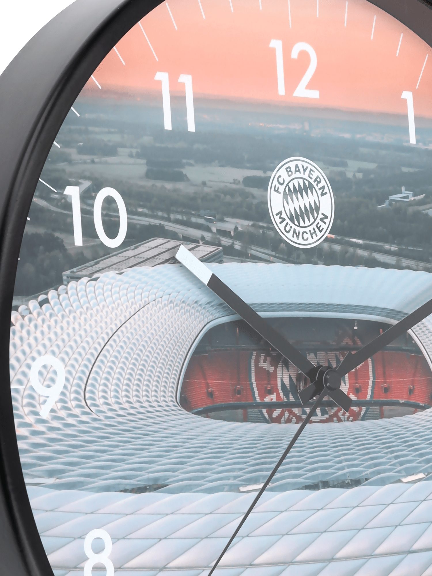 FC Bayern München Wanduhr FC Bayern Wanduhr Glow in the dark, Alarm Clock