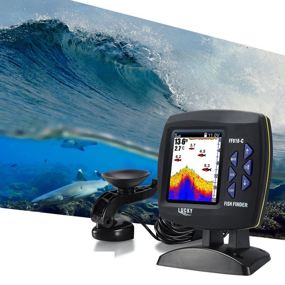 Tidyard Fischfinder Lucky Fischfinderkontrastreiche Lcdangeln