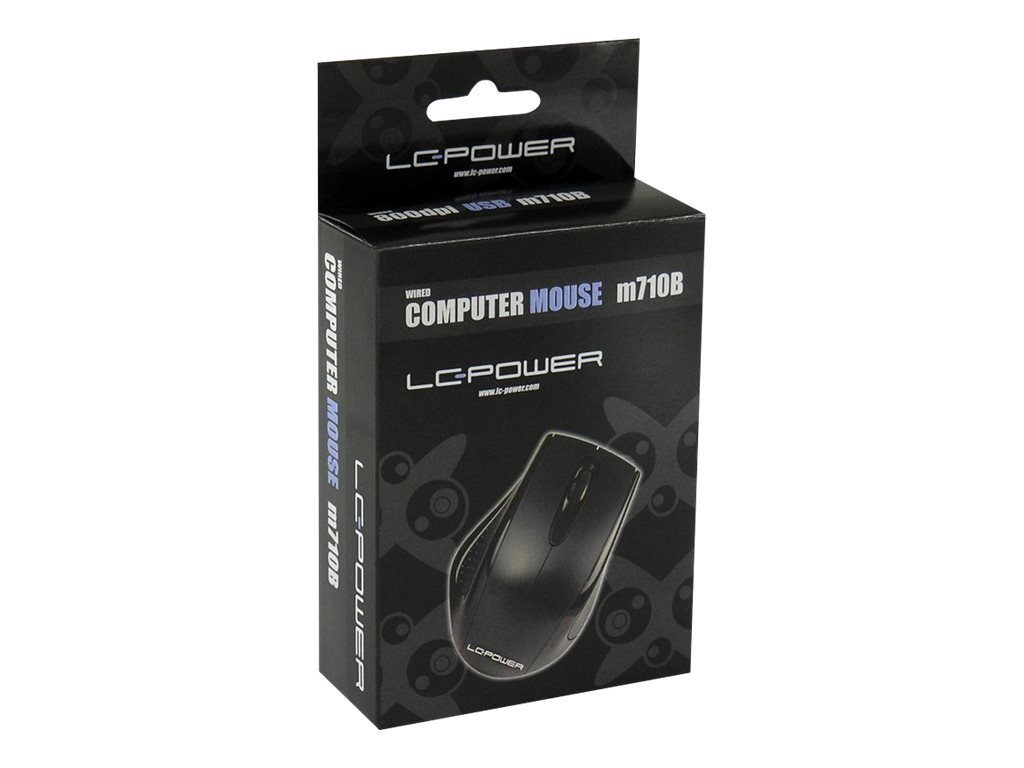 LC-Power LC-POWER M710B Maus, PC-Maus, Computer Mouse