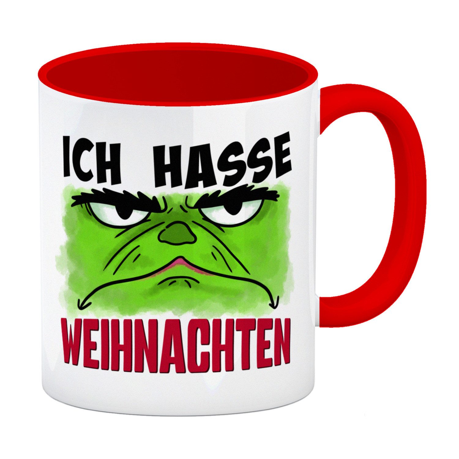 speecheese Tasse Ich hasse Weihnachten Kaffeebecher, Lieferumfang: 1x ...