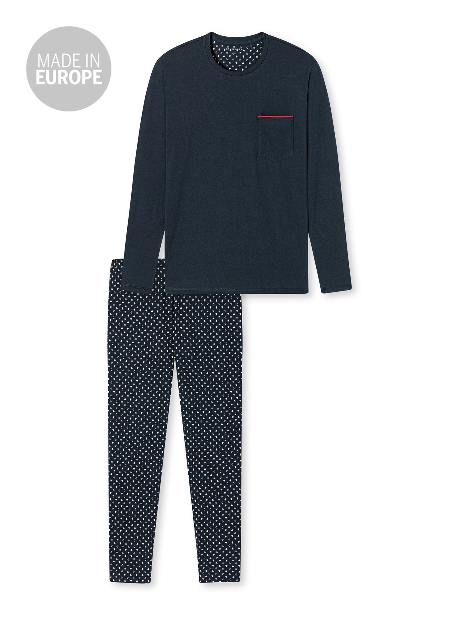 Schiesser Pyjama Family, Single-Jersey-Qualität