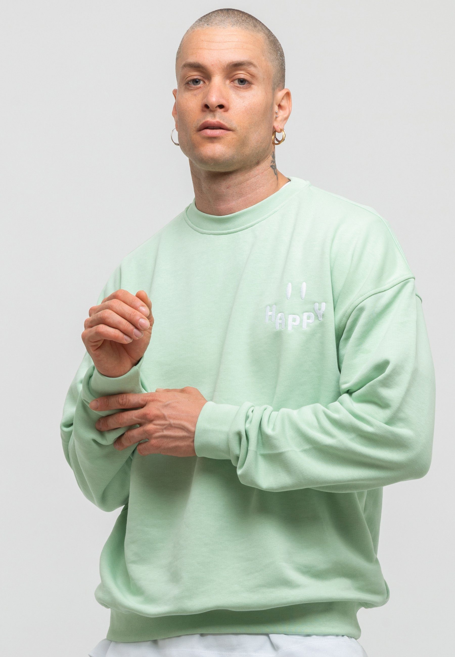 Tom Barron Freizeitanzug Herren Freizeit Trainingsanzug „Happy“, mit ...