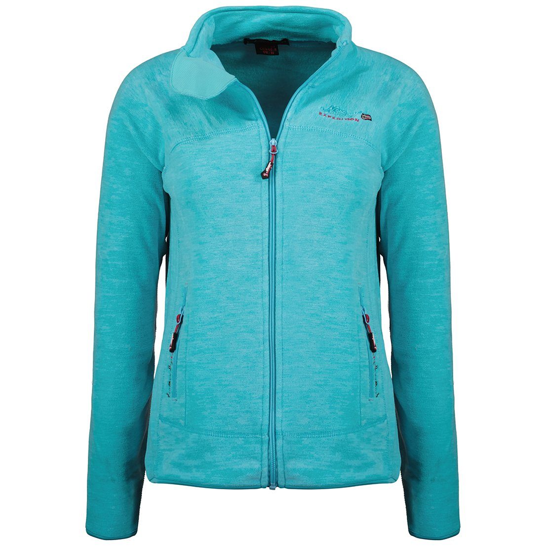 Geographical Norway Fleecejacke Damen - G-TARELLA mit stehkragen
