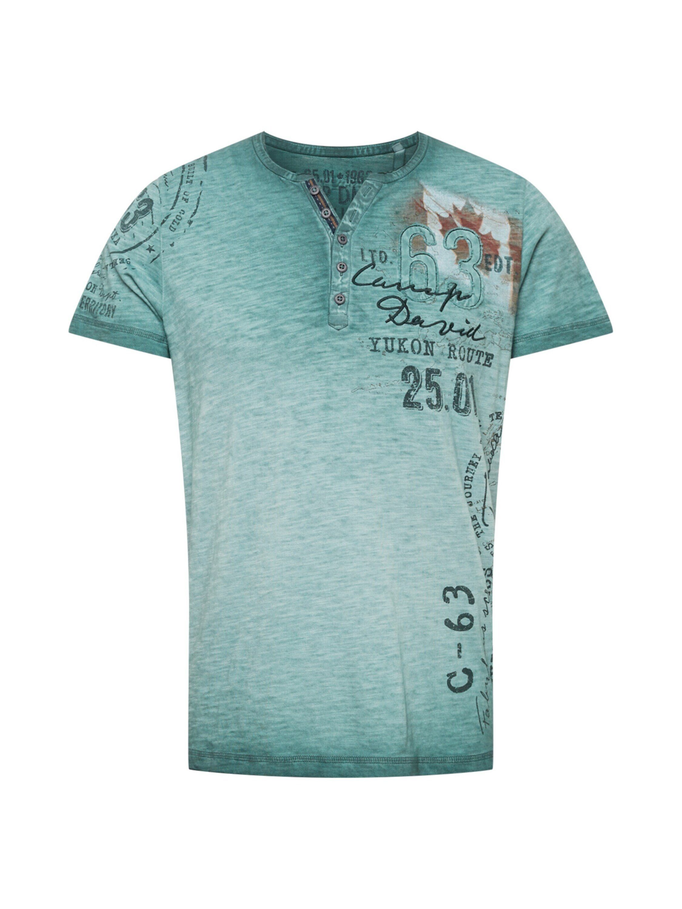 CAMP DAVID T-Shirt »Serafino« (1-tlg), Flatlock-Nähte online kaufen | OTTO