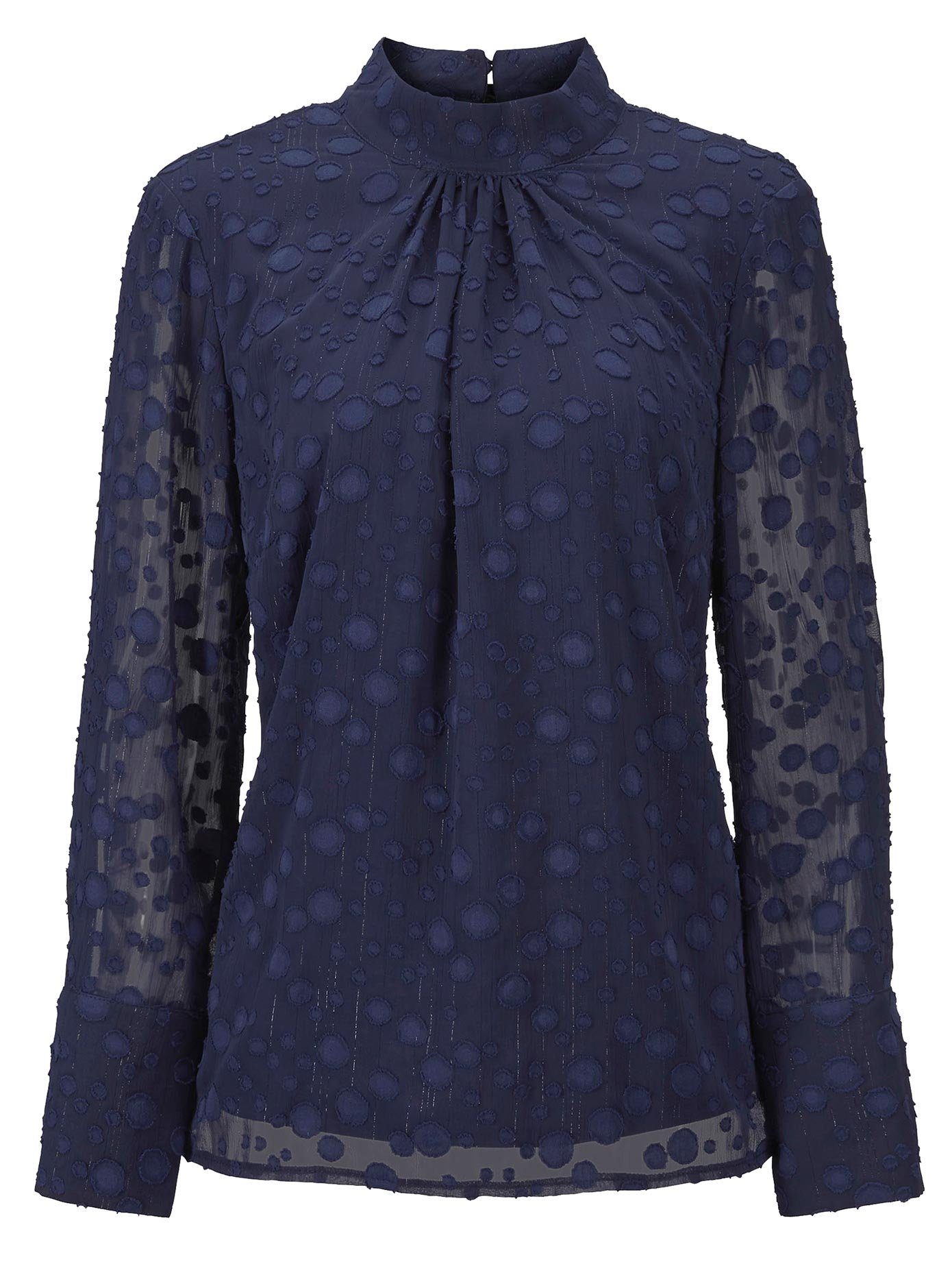 Creation L Bluse Mit Eingewebten Farbgleichen Glitzerfäden Online