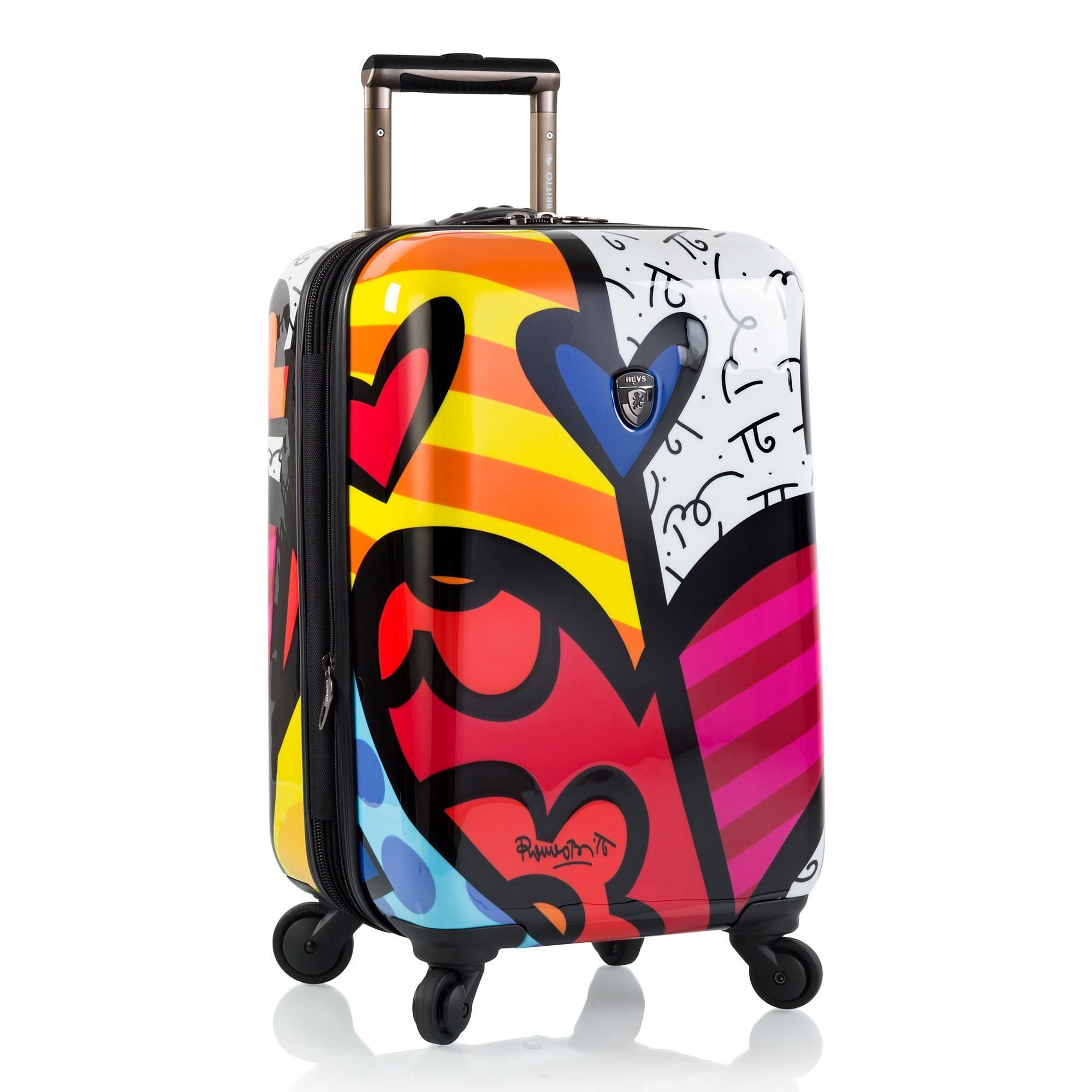 Heys Handgepäck-Trolley Britto, 4 Rollen, Polycarbonat, Kabinentrolley ...