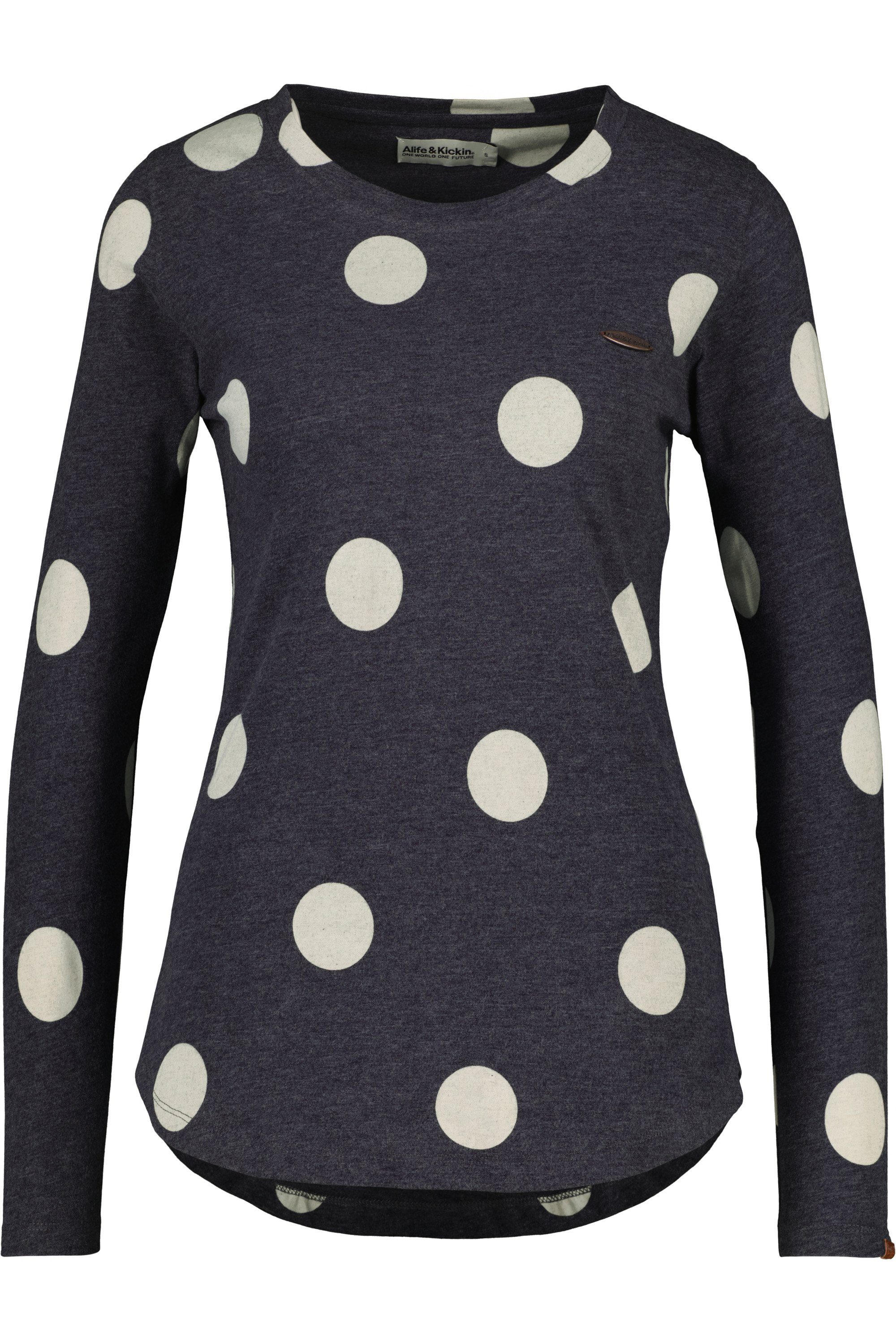 Alife And Kickin Langarmshirt Damen Leaak B Sportlich Feminines