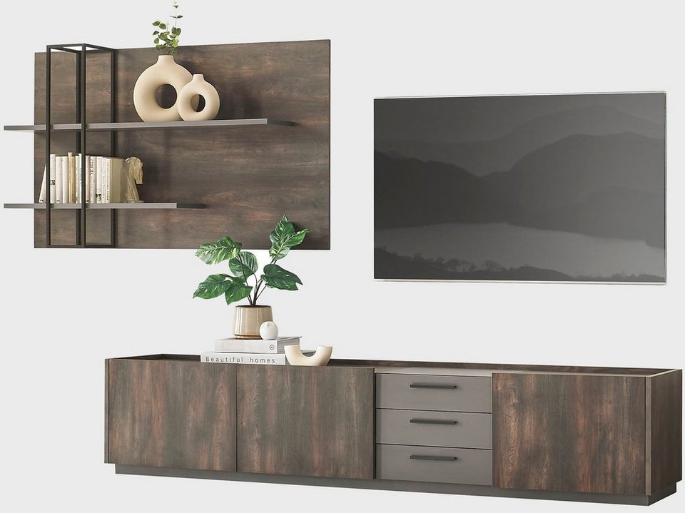 Inosign Schrank Set Largo Set 2 St Modernes Design Mit Trendiger