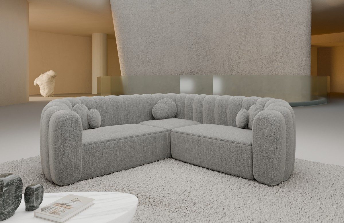 Sofa Dreams Ecksofa Ecksofa Almeria L Form Stoff, Ecksofa ...