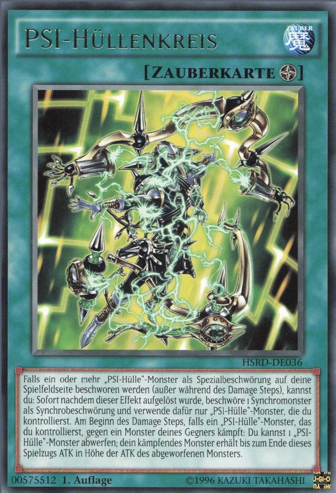 Recollectibles Sammelkarte Yugioh Karte Psi Hüllenkreis Yu Gi Oh