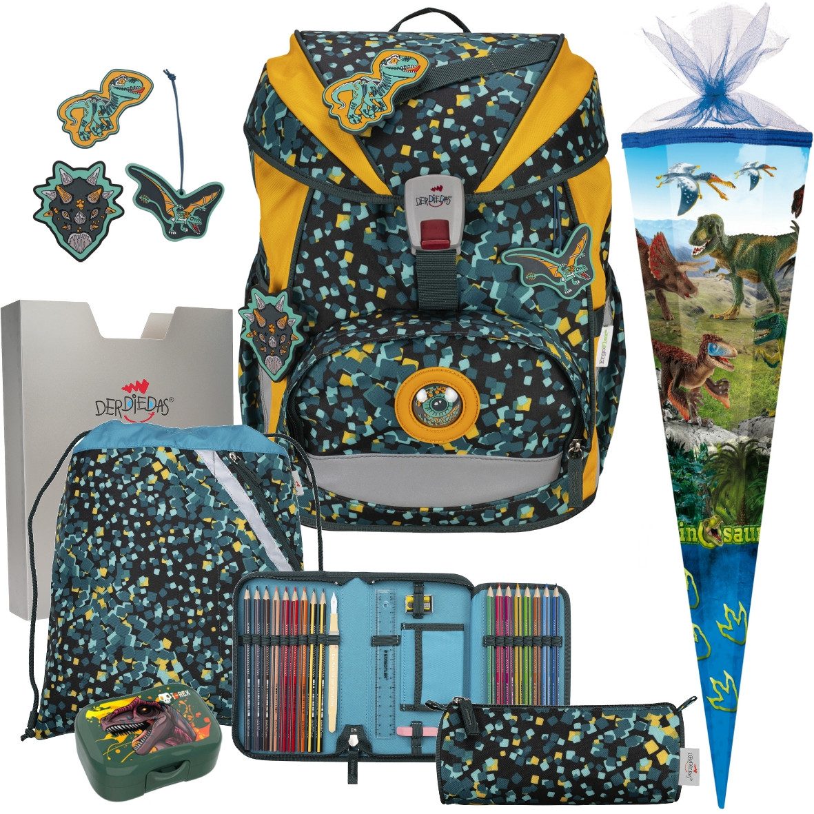DerDieDas® Schulranzen Jungen 1.Klasse ErgoFlex Light in ...