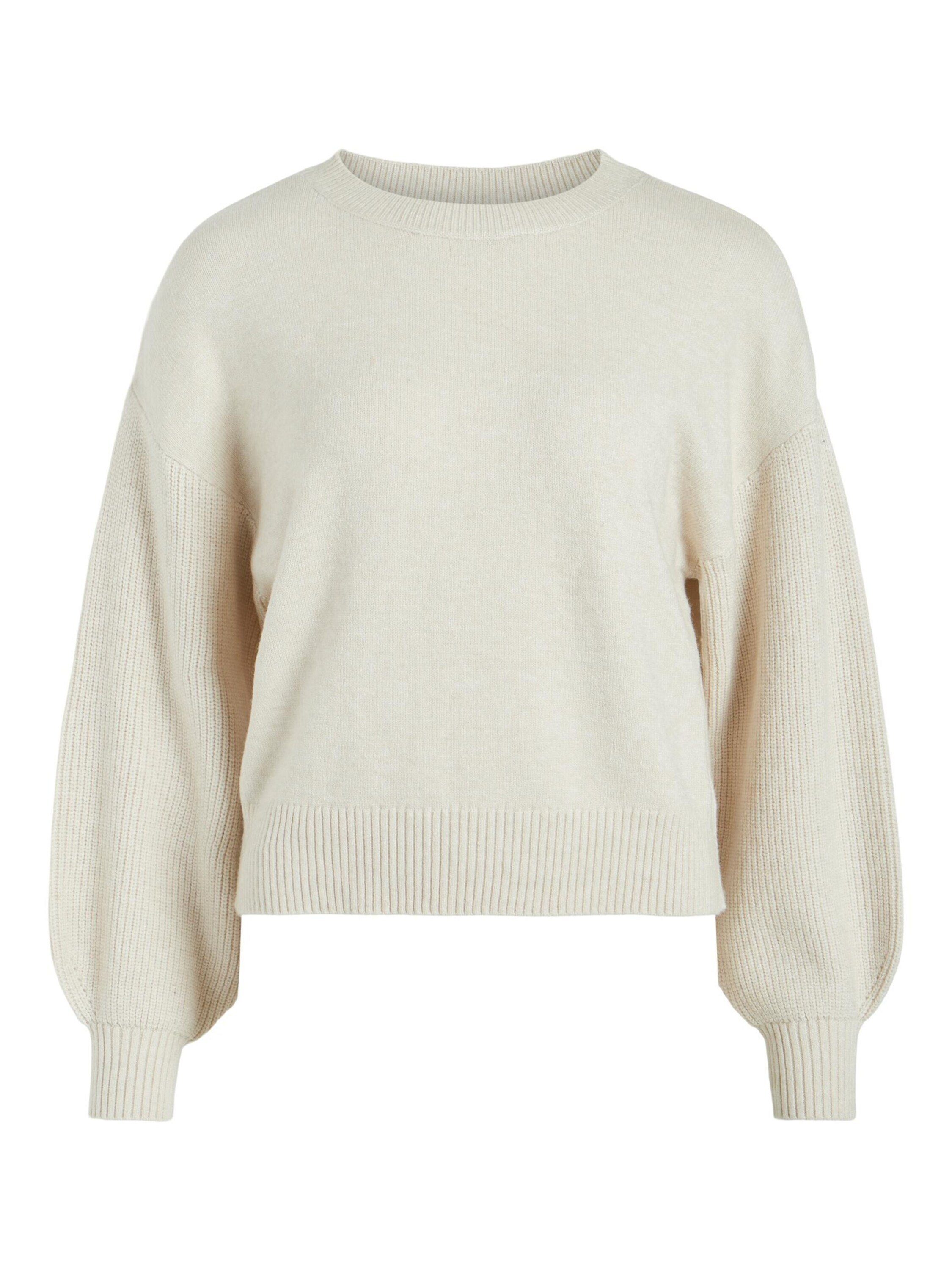 Vila Strickpullover Ril 1 Tlg Plainohne Details
