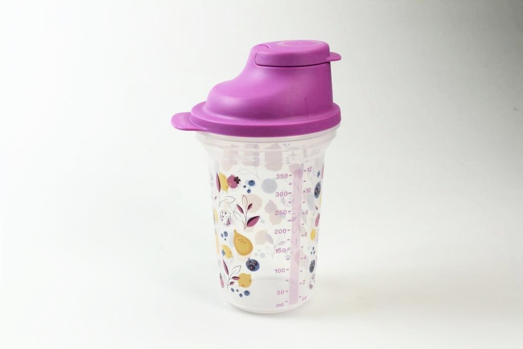 TUPPERWARE Dressing Shaker Mix-Fix klein 350 ml lila Früchte Shaky