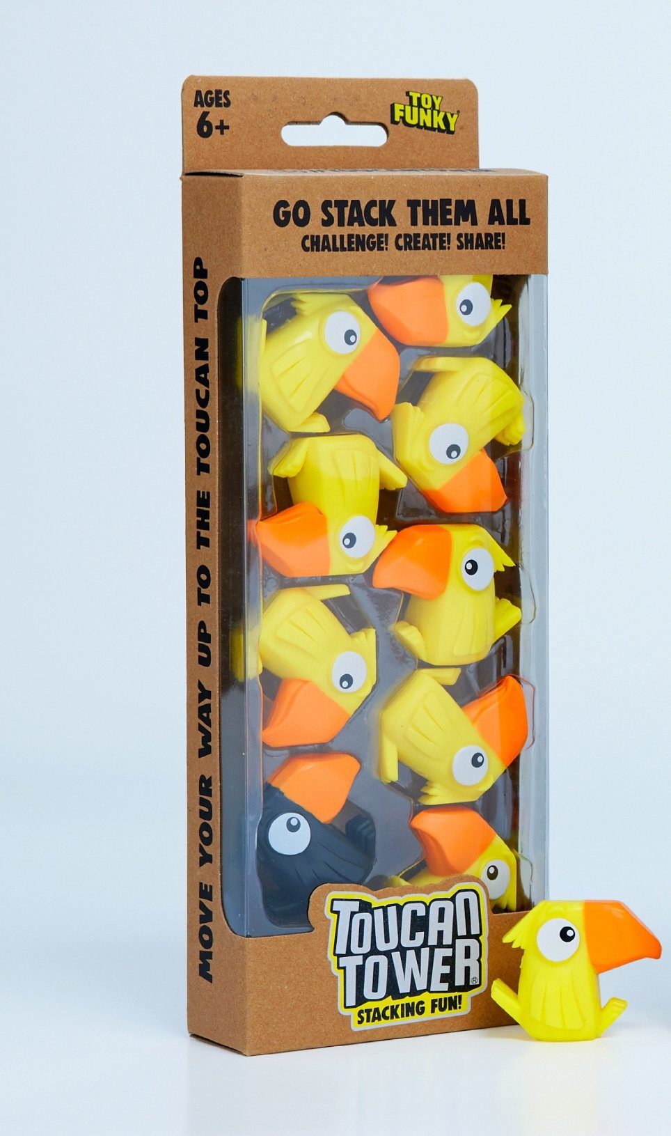 Toucan Tower® Stapelspielzeug Toucan Tower®, Steckspielzeug