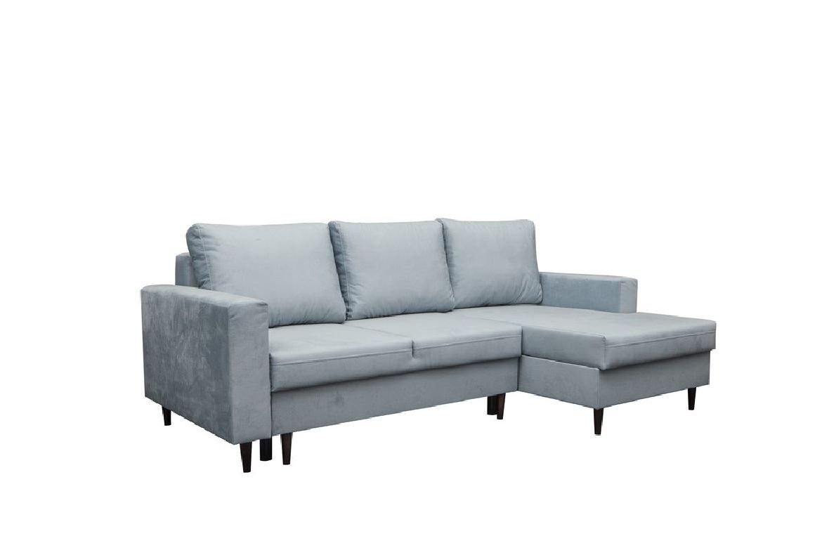 JVmoebel Ecksofa Sofa Designer mit Bettfunktion Wohnlandschaft Schlafsofa Ecksofa, Mit Bettfunktion
