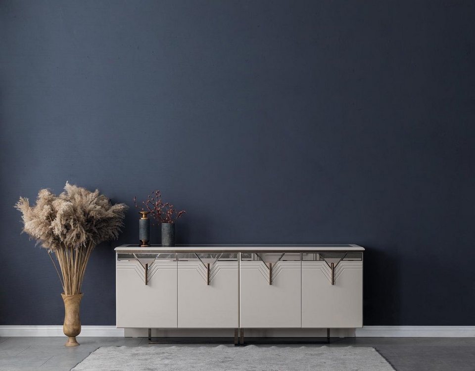 Jvmoebel Sideboard Sideboard Anrichte Holzschrank Kommode Schrank Holz