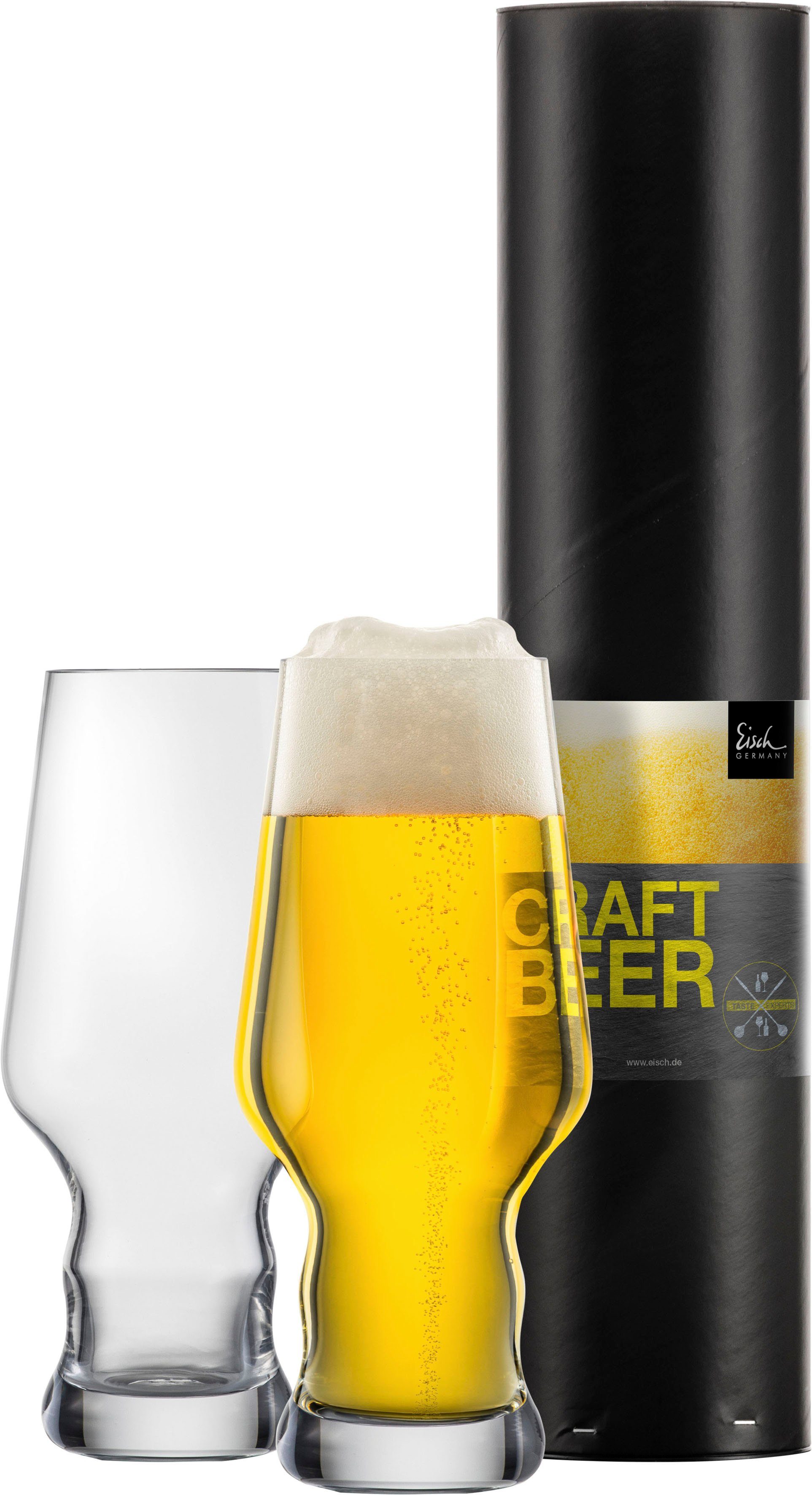 Eisch Germany Bierglas CRAFT BEER EXPERTS, 2-tlg., Kristallglas, 2 ...