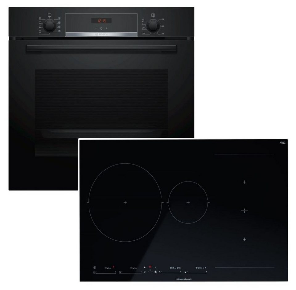 Bosch Backofen Set Ecoclean Mit Küppersbusch Induktionskochfeld