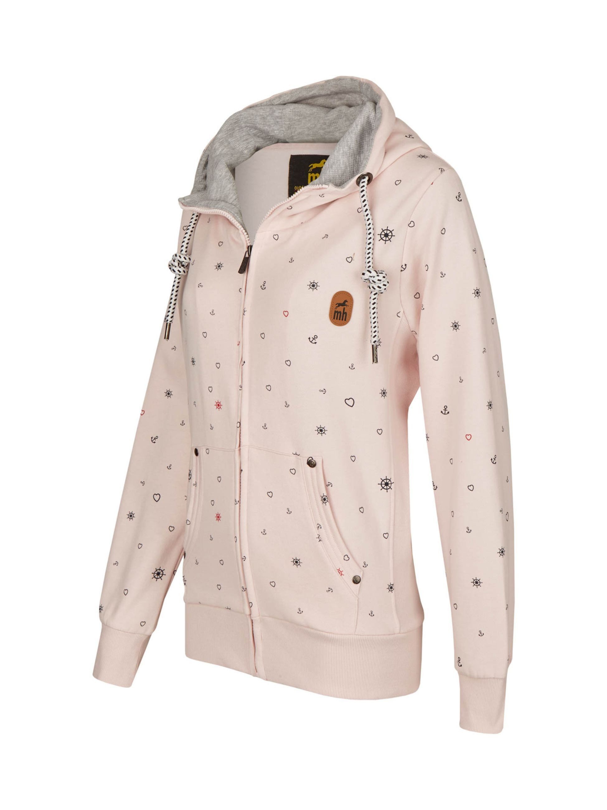 Michael Heinen Sweatjacke Damen Sweatjacke mit maritimen Design ...