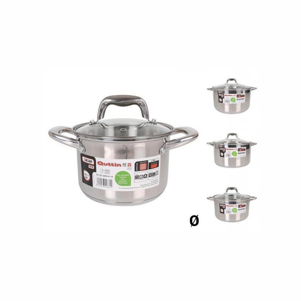 Quttin Bratpfanne Ø 16 Cm 25 L Topf Quttin Stahl