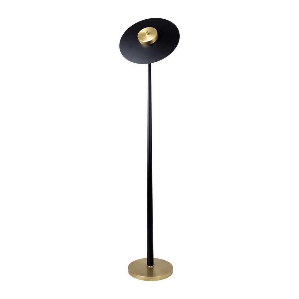 Licht Erlebnisse Stehlampe Denise Led Warmweiß Led In Bronze Hell