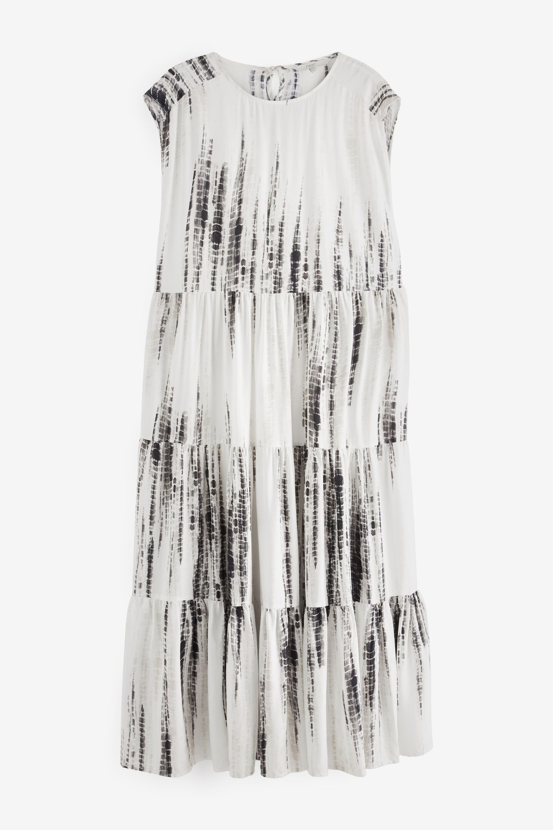Next Sommerkleid Übergroßes Gestuftes Kaftankleid 1 Tlg
