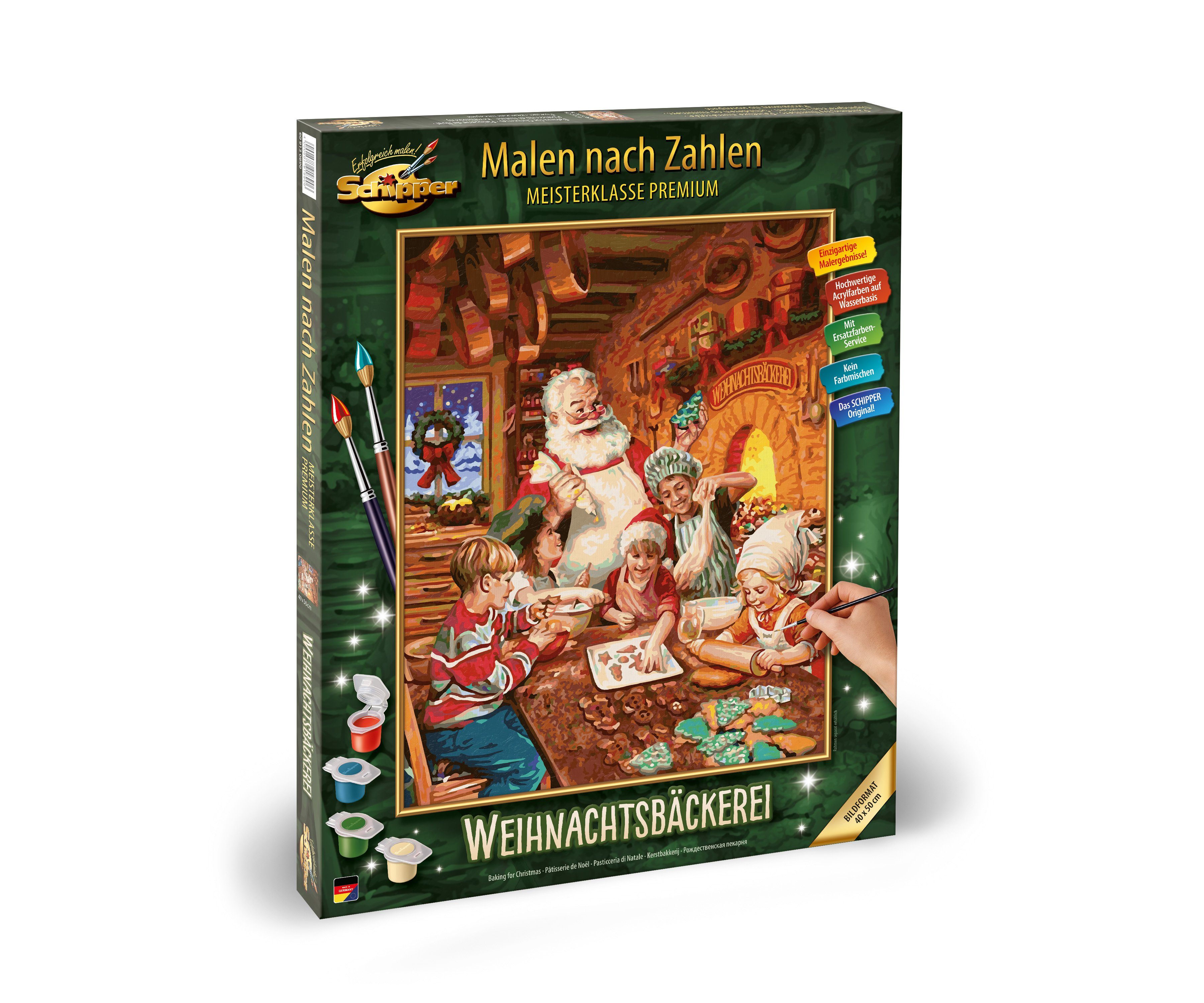 Schipper Malen nach Zahlen Meisterklasse Premium (Set), Made in Germany