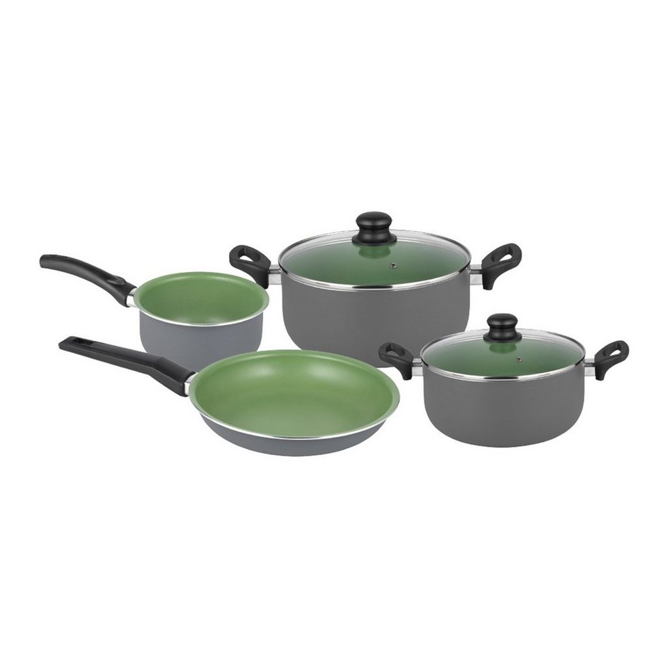 Michelino Topf Set Kochtopf Set 6 Teilig Lara Aluminium 6 Tlg