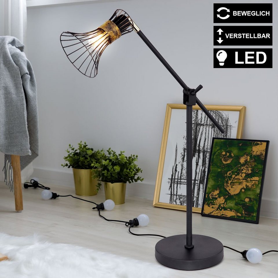 Etc Shop Led Tischleuchte Leuchtmittel Inklusive Warmweiß Schreib