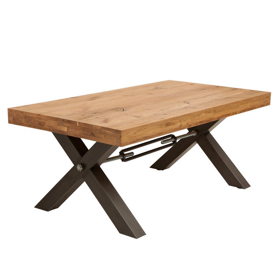 Riess Ambiente Couchtisch Thor 110cm Natur Anthrazit Einzelartikel