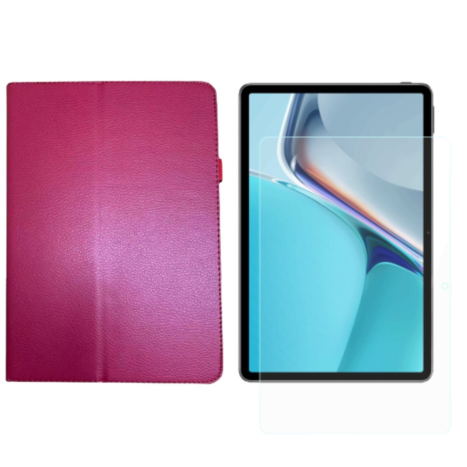 Lobwerk Tablet Hülle 2in1 Set Hülle Glas Für Huawei Matepad 11 2021