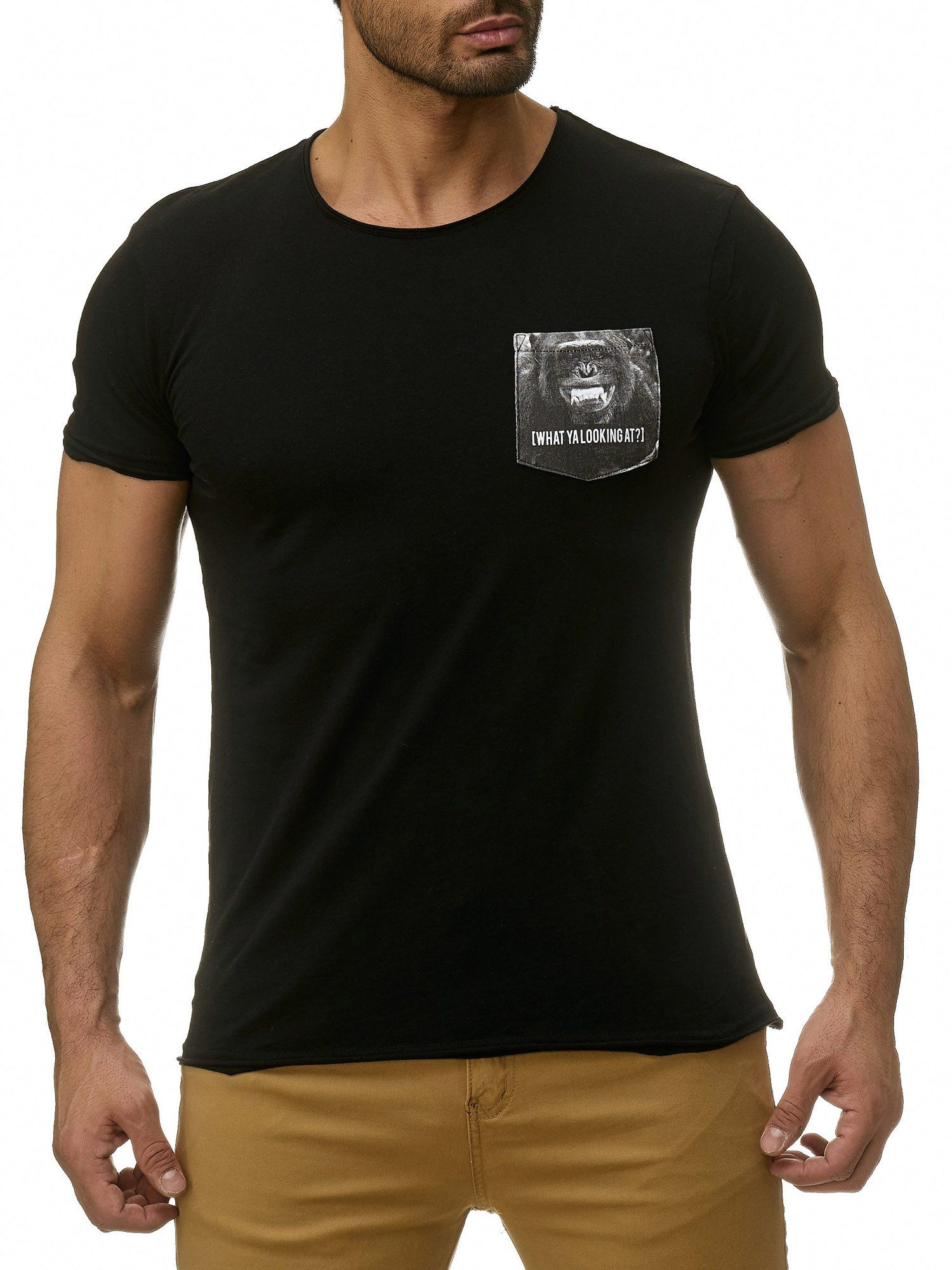 Sublevel T Shirt Print Unih2180 1 Tlg Malik