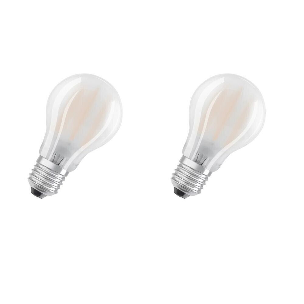 Osram LED-Leuchtmittel E27 LED SUPERSTAR PLUS Lampe dimmbar 11W Glühbirne Kaltweiß [2er], E27, 2 ...
