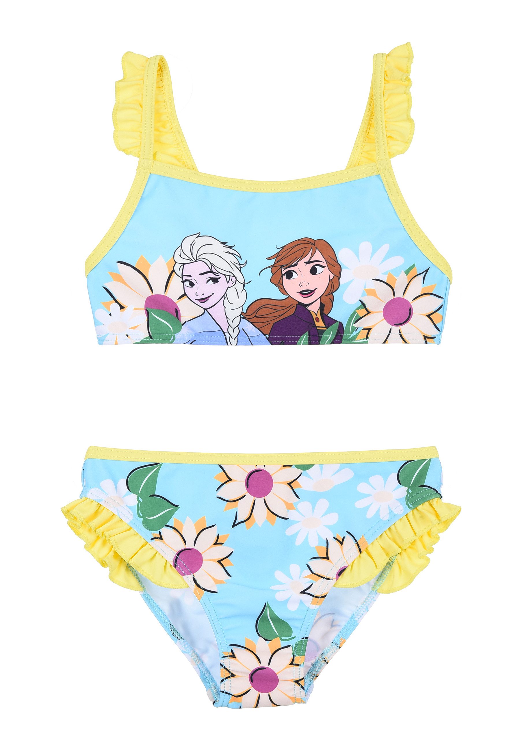 Disney Frozen Badeanzug Mädchen Bikini Bade-Set Kinder Bademode ...