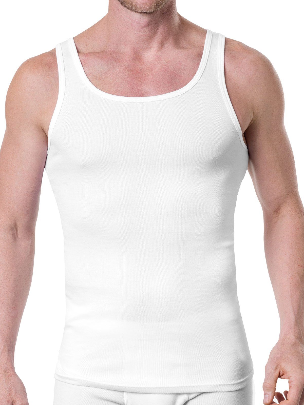 Kumpf Achselhemd Herren Unterhemd 2er Pack Bio Cotton Packung 2 St