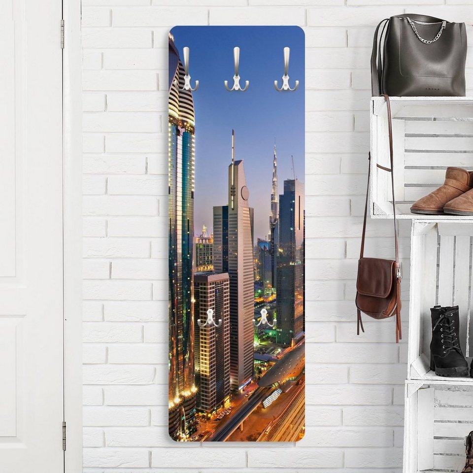 Bilderdepot24 Garderobenpaneel Design Städte Skyline Dubai