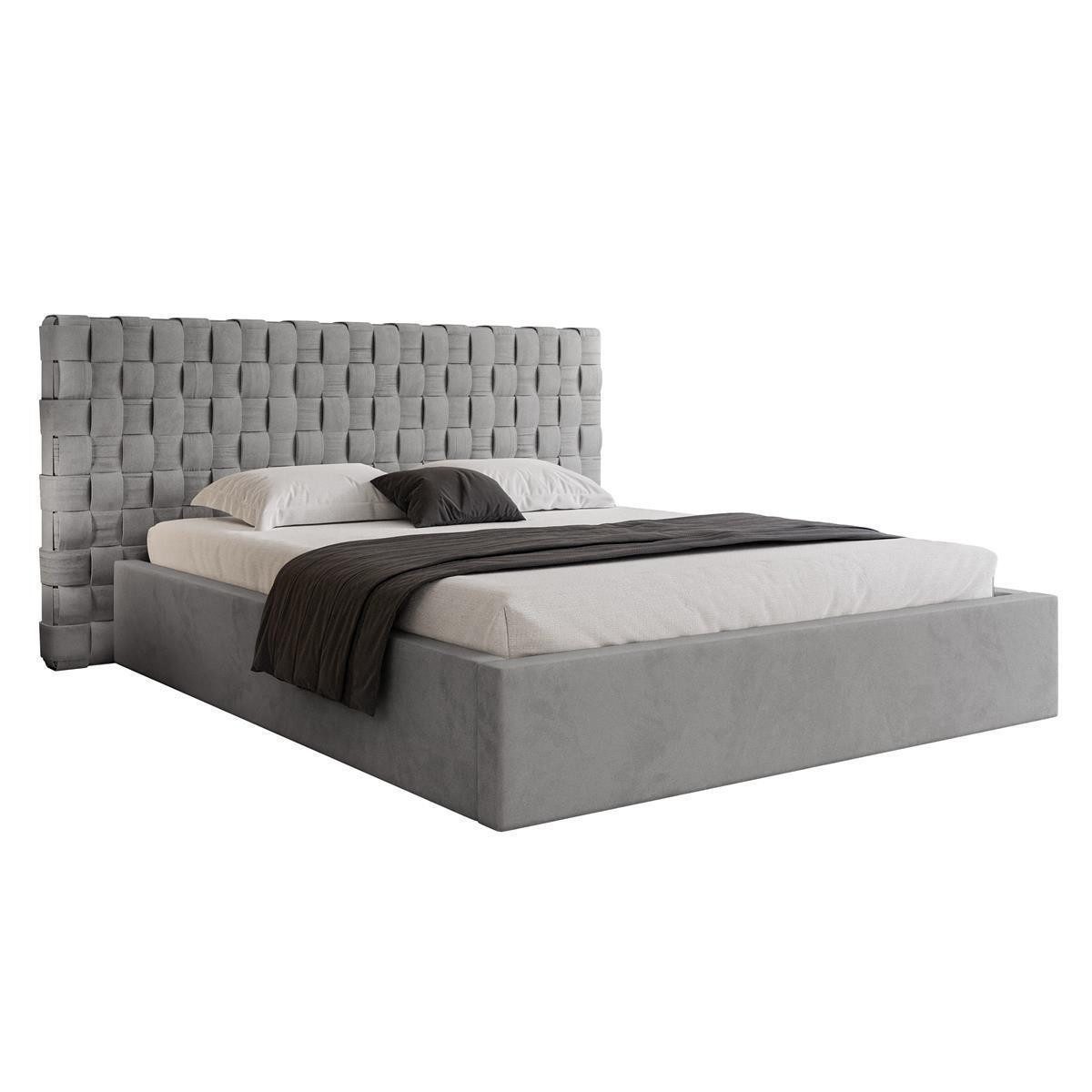 Vivente Möbel Polsterbett Cascada Elegantem Samt Bezugstoff Magic