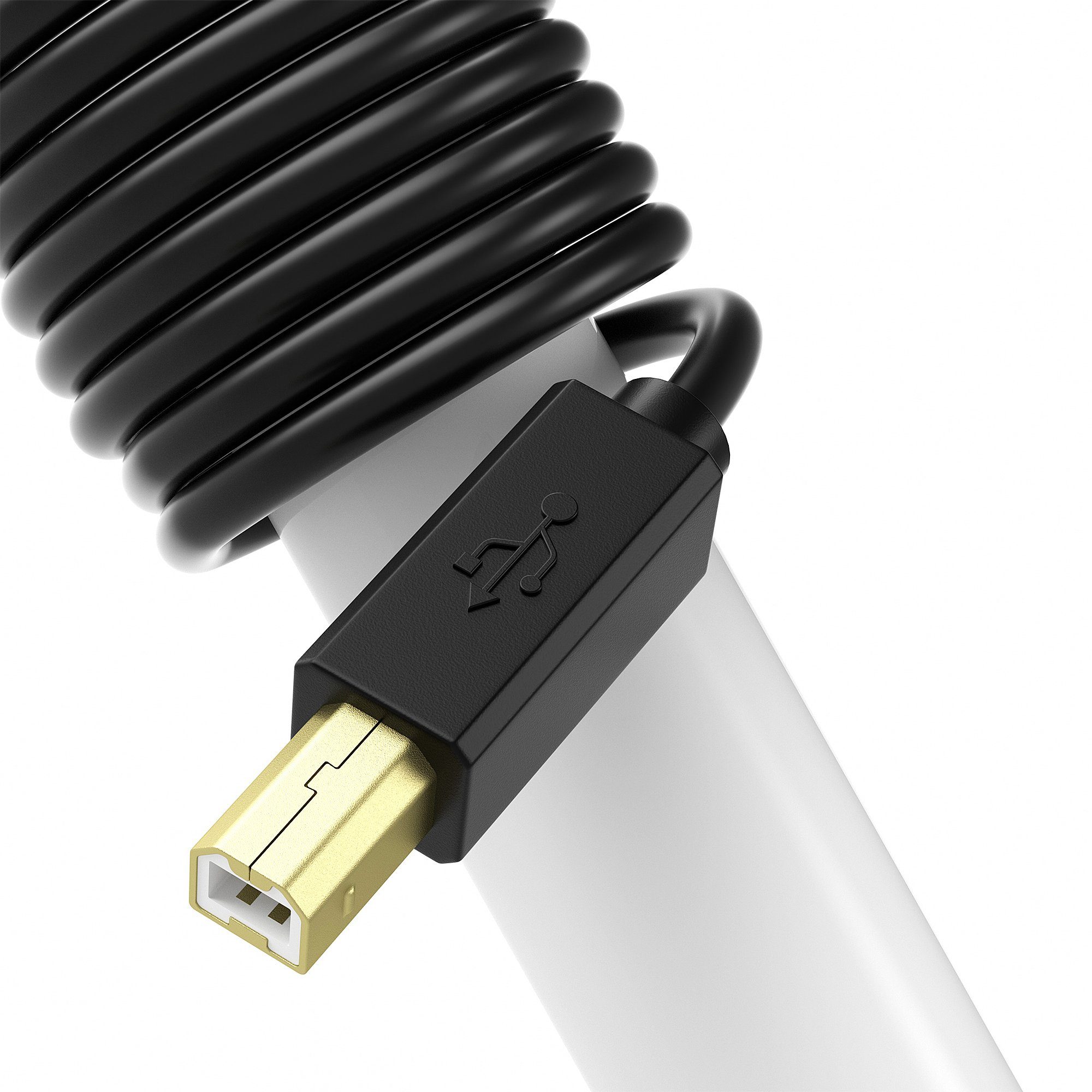 JAMEGA USB Druckerkabel Scannerkabel USB A auf USB B Drucker Kabel ...