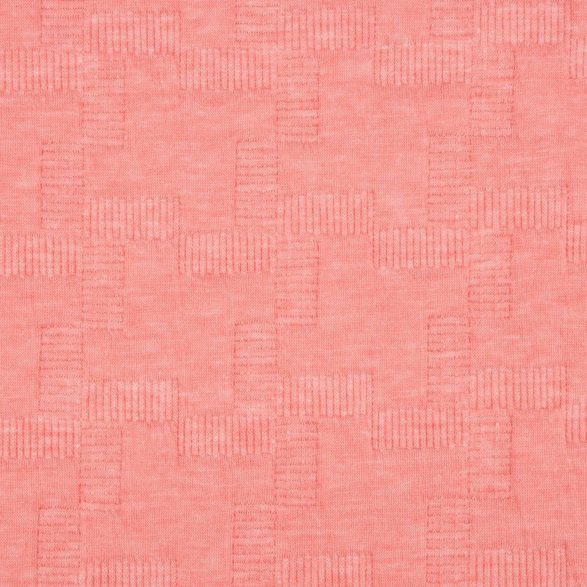 SchÖner Leben Stoff Bekleidungsstoff Jacquard Sweat Relief Geometrisch