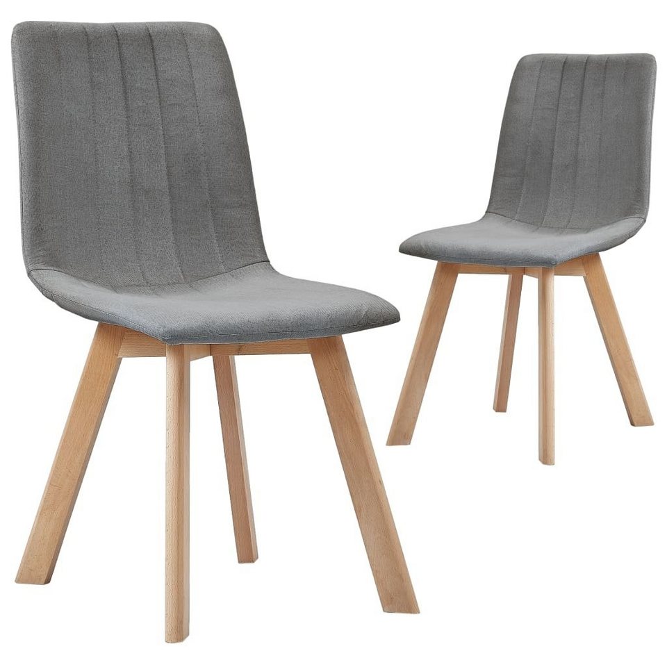 Möbelando Esszimmerstuhl Altötting 2er Set 2er Set Aus Polyester