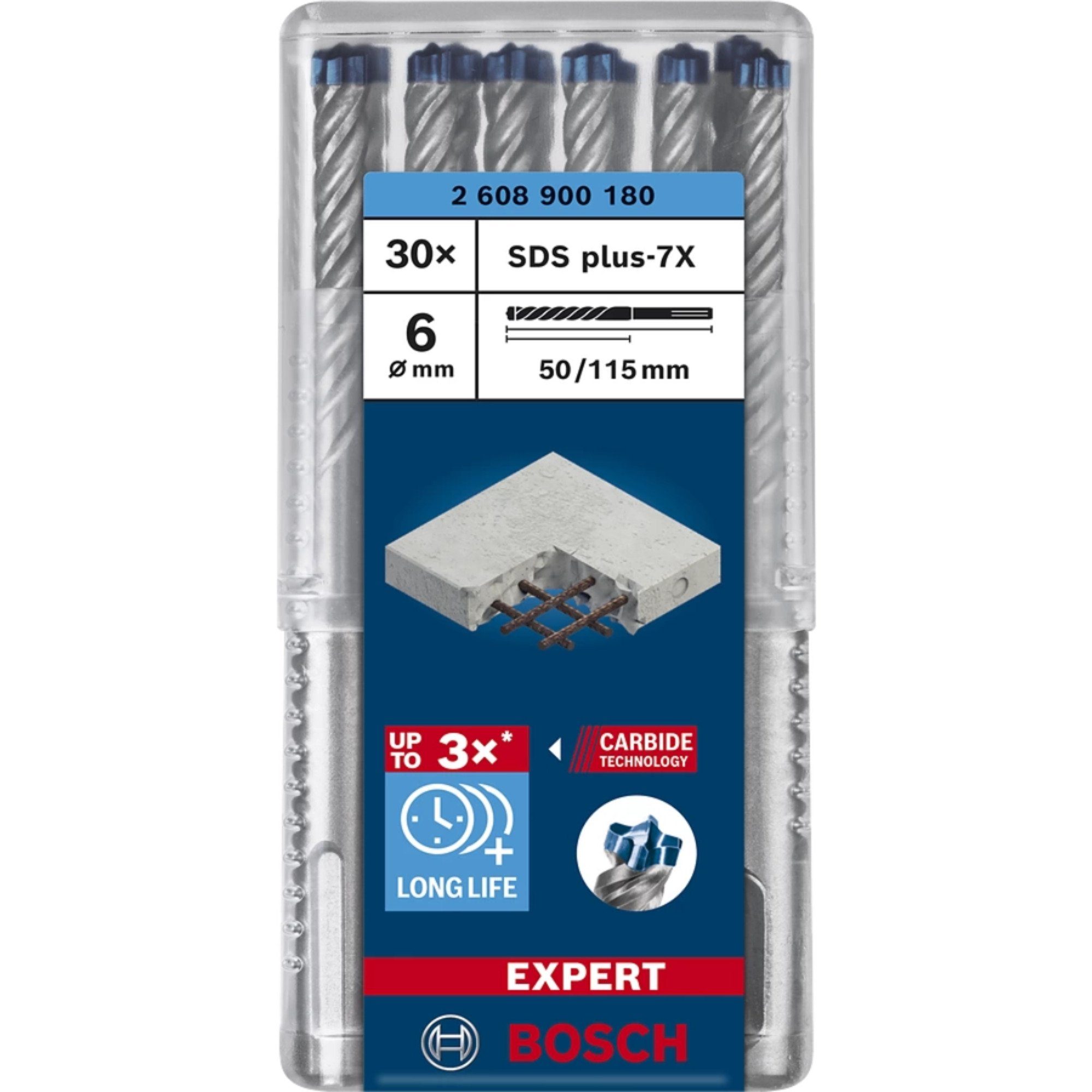 BOSCH Bohrer- und Bitset Bosch Professional Expert Hammerbohrer