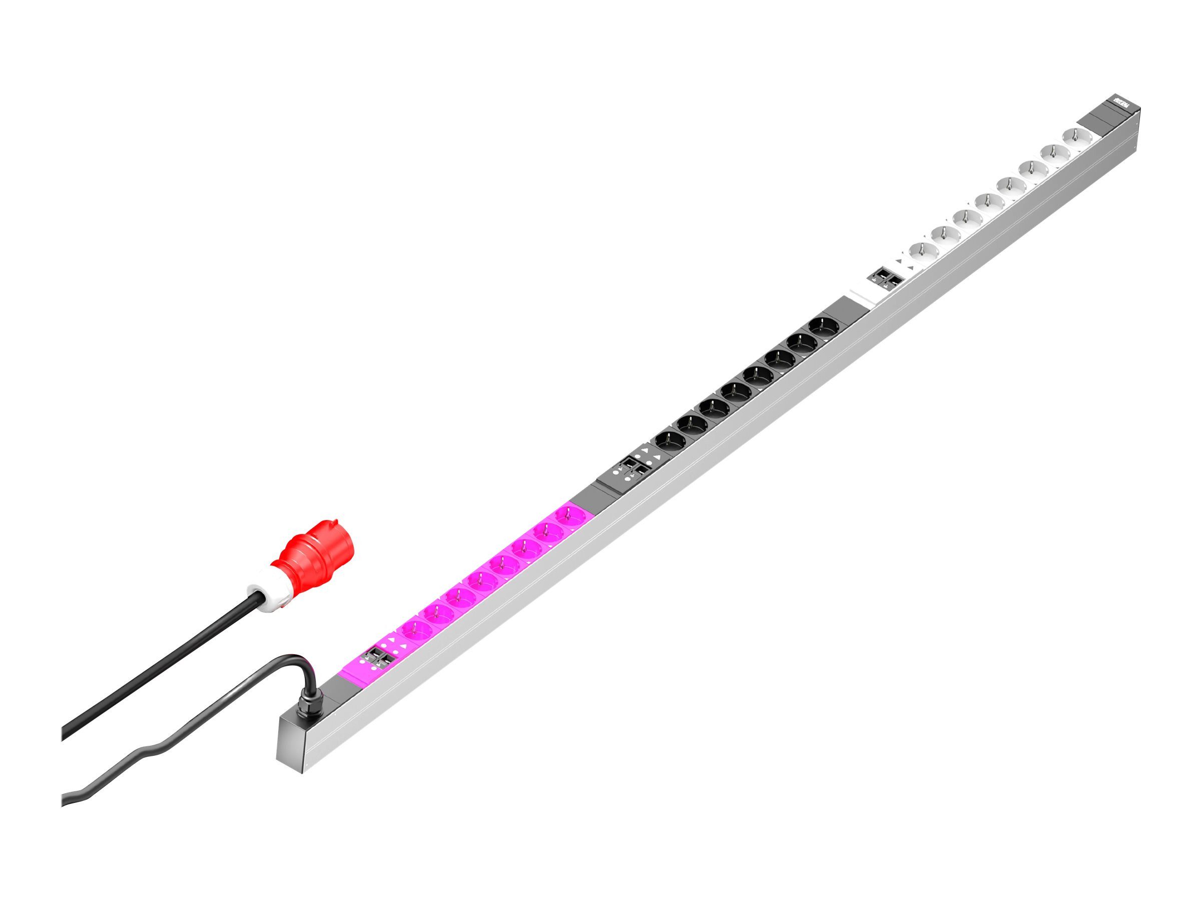 RITTAL Kabelkanal RITTAL PDU basic 32A/3P CEE 24xCEE7/3 Schuko