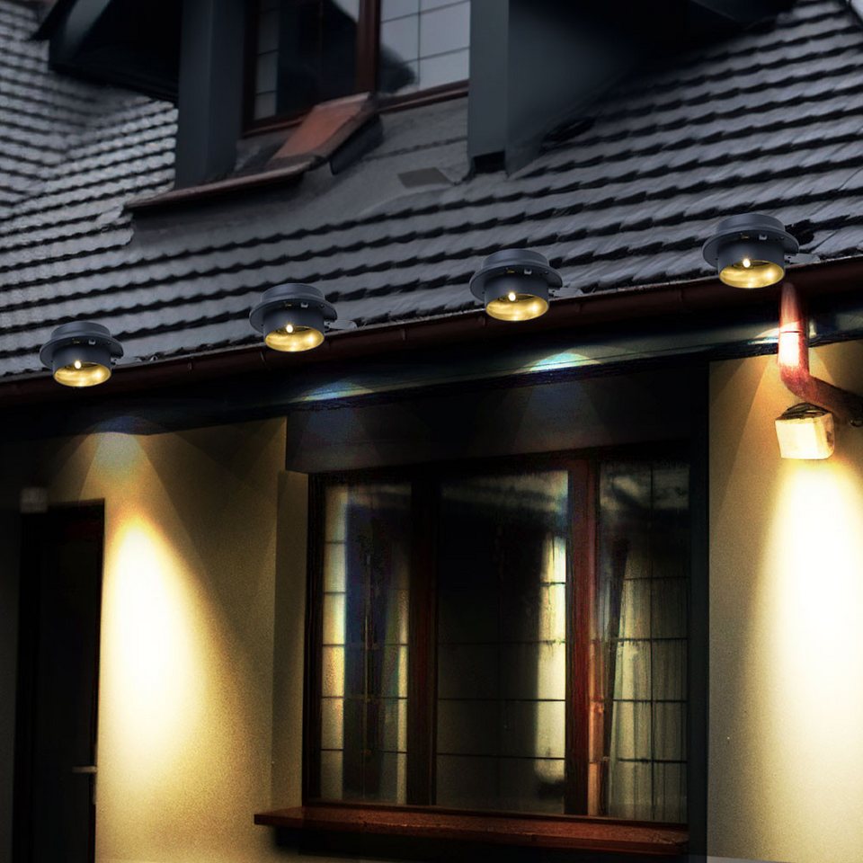 Expo Börse Außen Wandleuchte Led Leuchtmittel Fest Verbaut Warmweiß