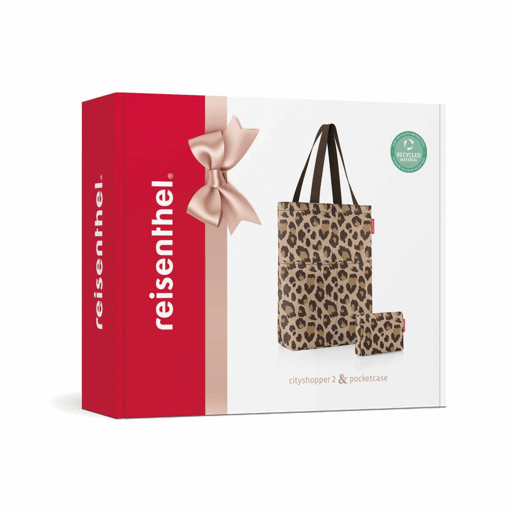 REISENTHEL® Shopper city 2 set #1 Leo Macchiato 25 L