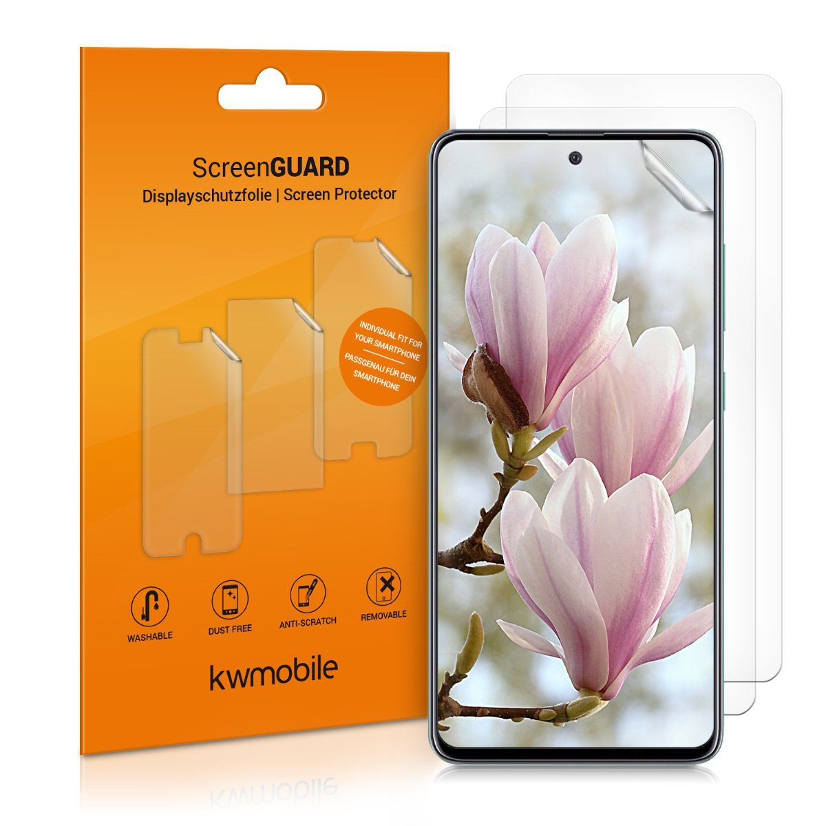 Kwmobile Schutzfolie 3x Folie Für Samsung Galaxy A51 Klare