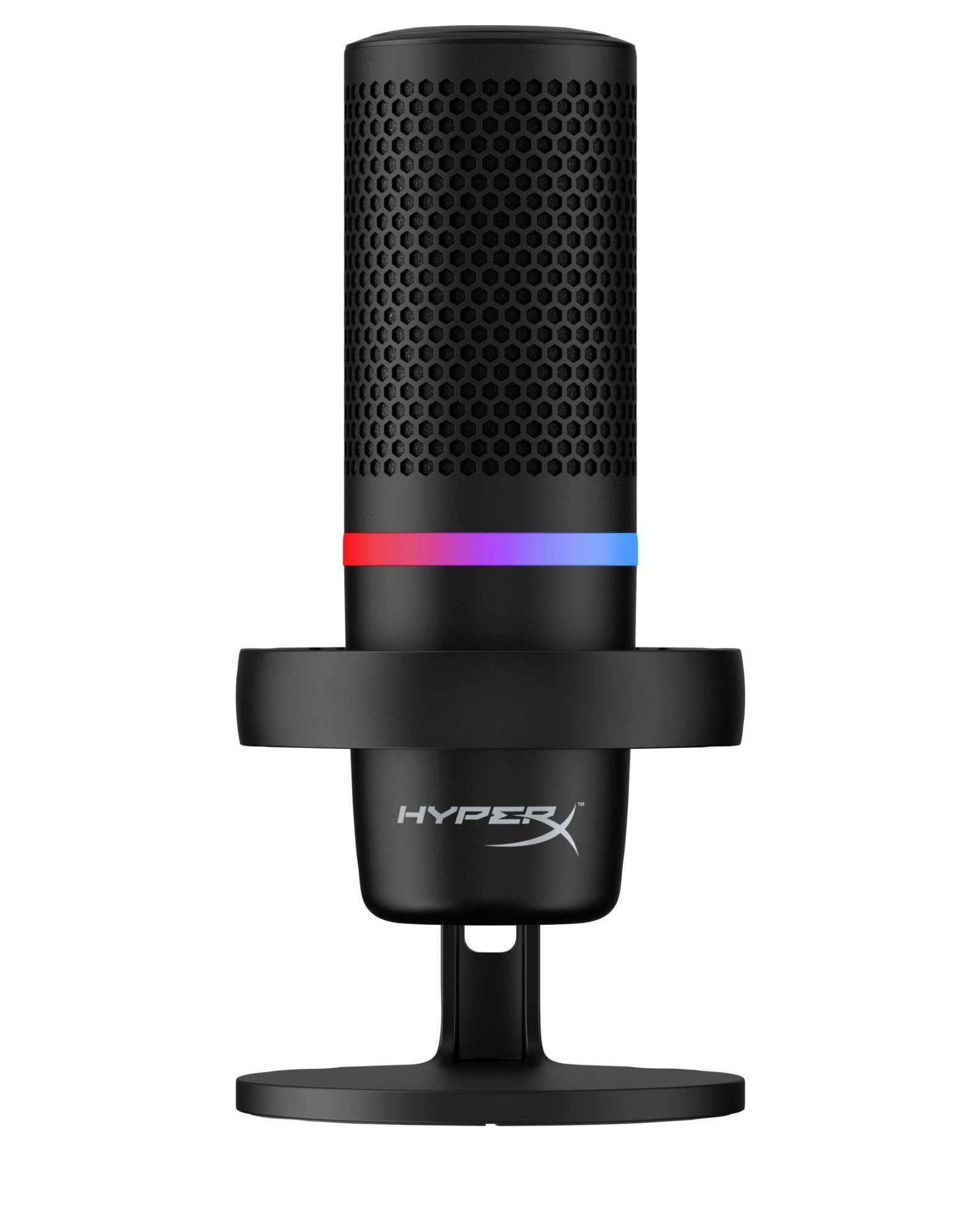 HyperX Mikrofon DuoCast (1-tlg), Stummschalten durch Antippen und LED ...