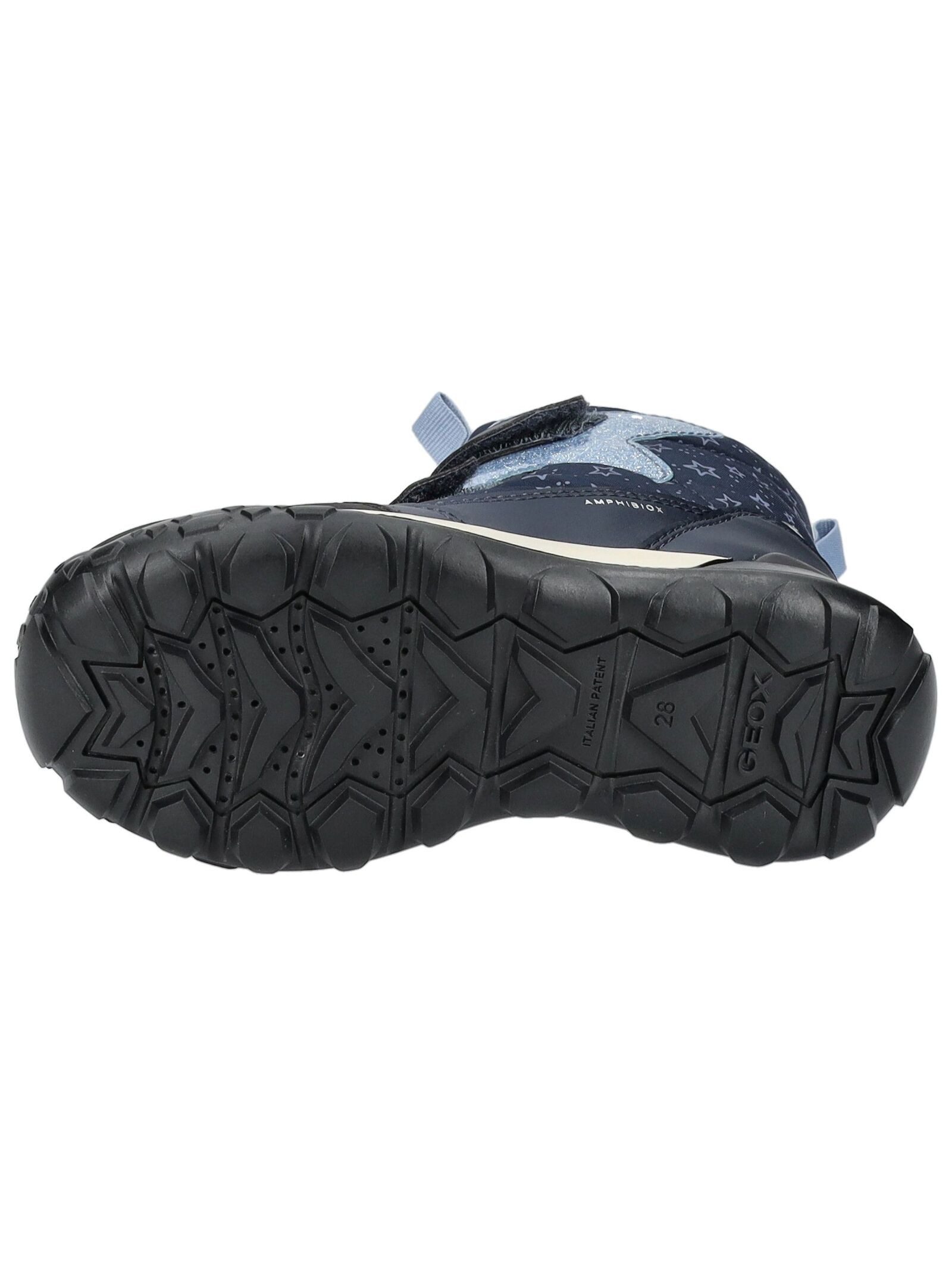 Geox Geox Stiefel Lederimitat/Textil Snowboots, Absatzform: flach