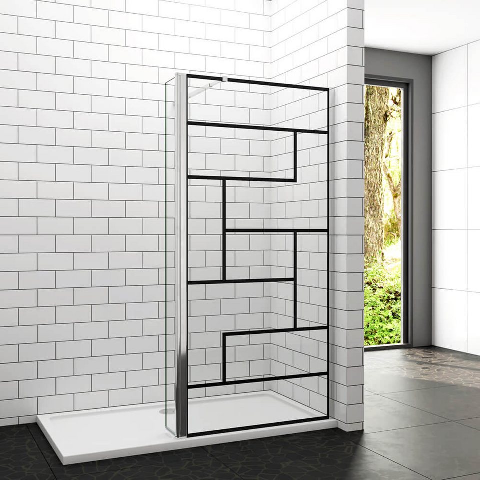 Duschspa Duschwand Duschtrennwand Flipper Panel Walk In Dusche 8mm
