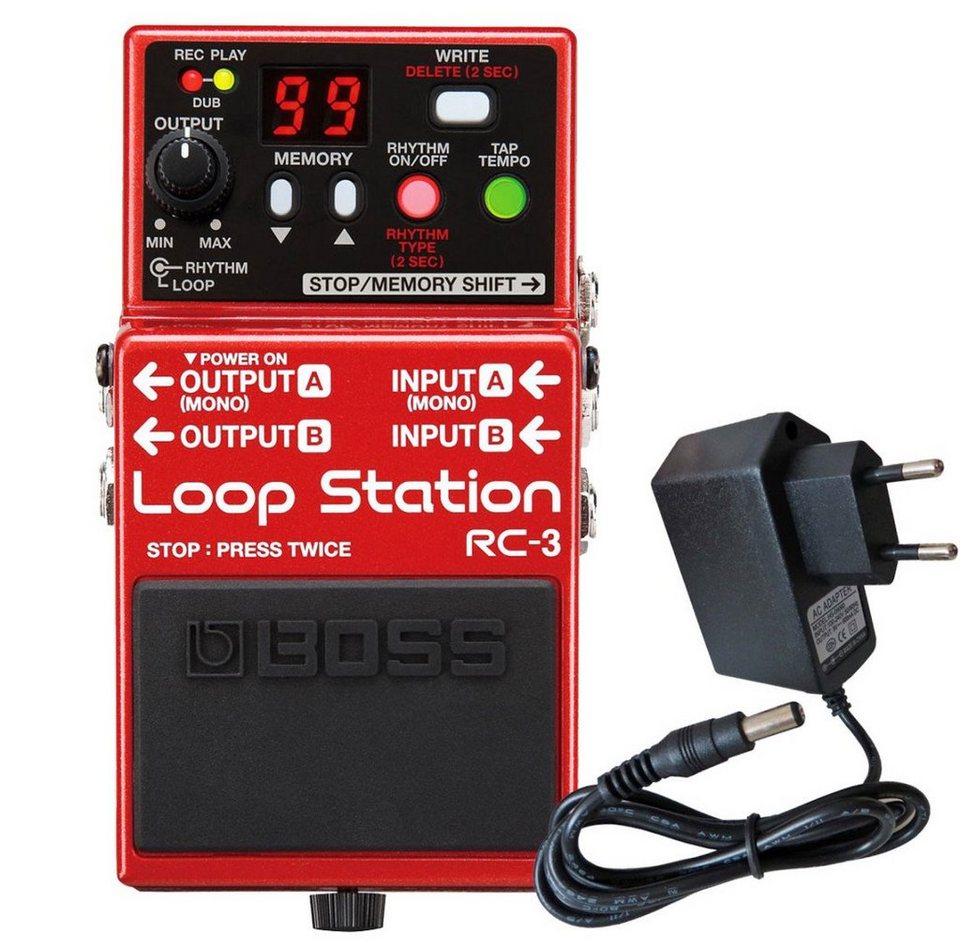 Boss By Roland E Gitarre Boss RC 3 Looper Pedal Netzteil Online Kaufen OTTO boss-by-roland-e-gitarre-boss-rc-3-looper-pedal-netzteil-online-kaufen-otto
