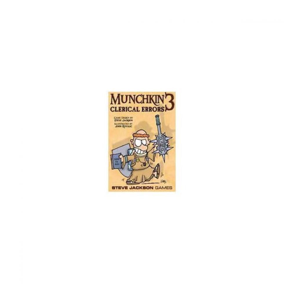Steve Jackson Games Spiel, Munchkin 3 - Clerical Errors - englische ...